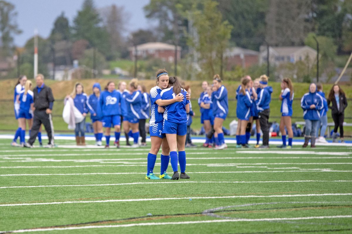 Trinity goes distance, falls in shootout to Montour - Observer-Reporter